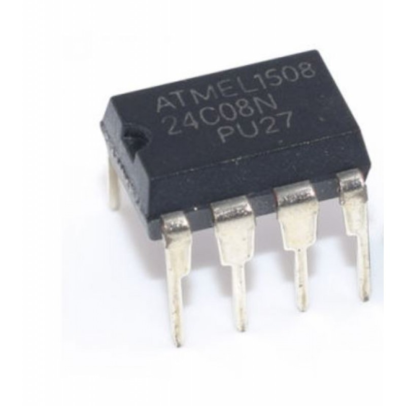 24C08 8 Kbit Serial I2C Bus EEPROM Memory IC - Metro Electronics Five ...